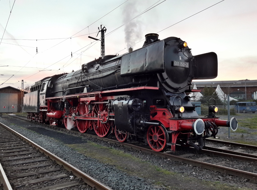 Nostalgiezugreisen|01 150 in Bielefeld